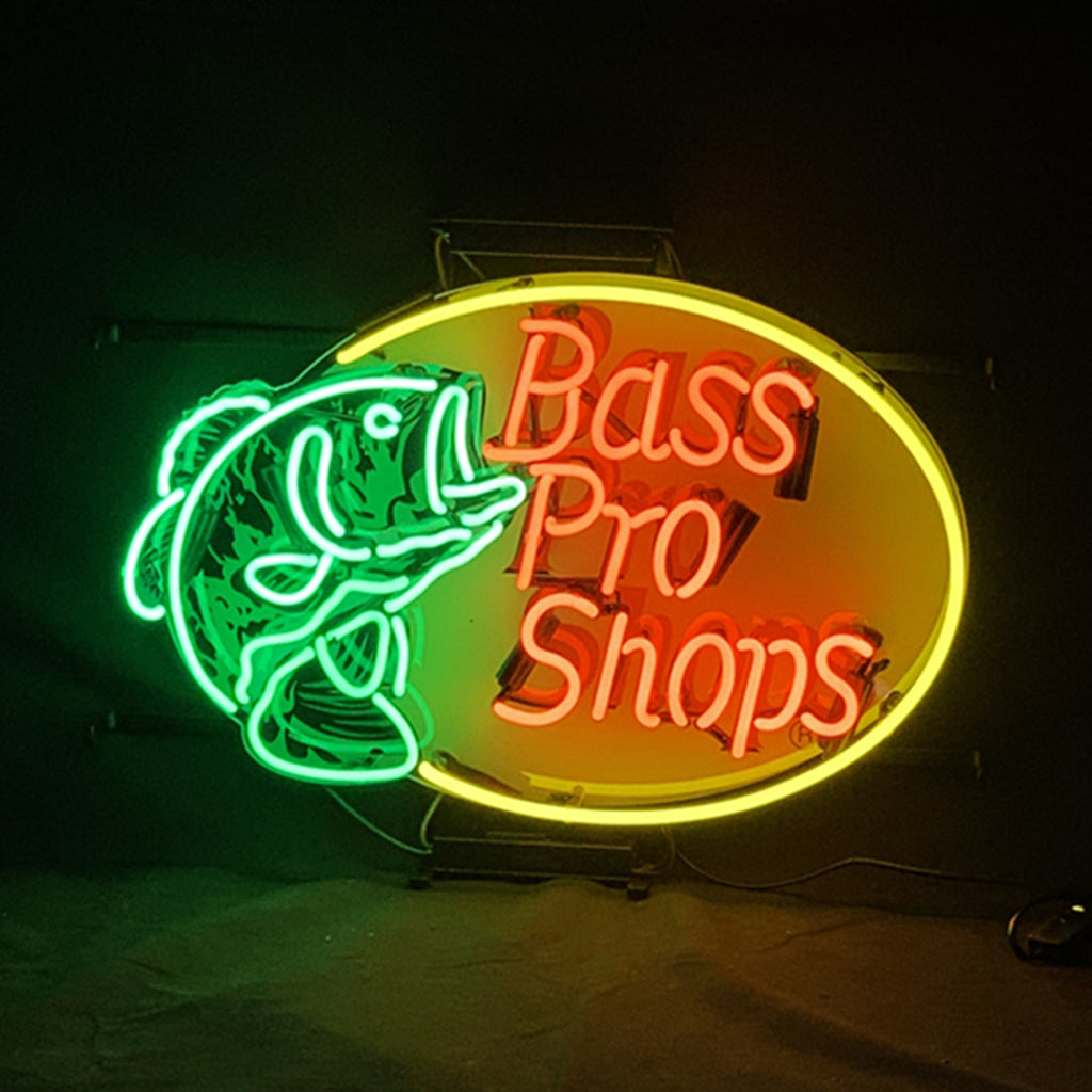 Bass Pro Shops Fish Neon Sign Shop Wall Window Visual Custom Logo ...
