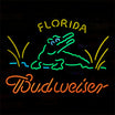 Florida Gator Budweiser Beer Neon Sign Light 100% Handmade Glass – Neon ...